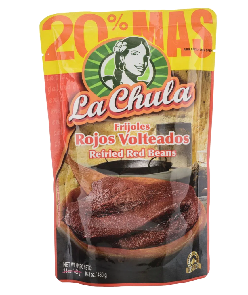 La Chula Refried Red Beans – Frijoles Rojos Volteados – Nature Hunter
