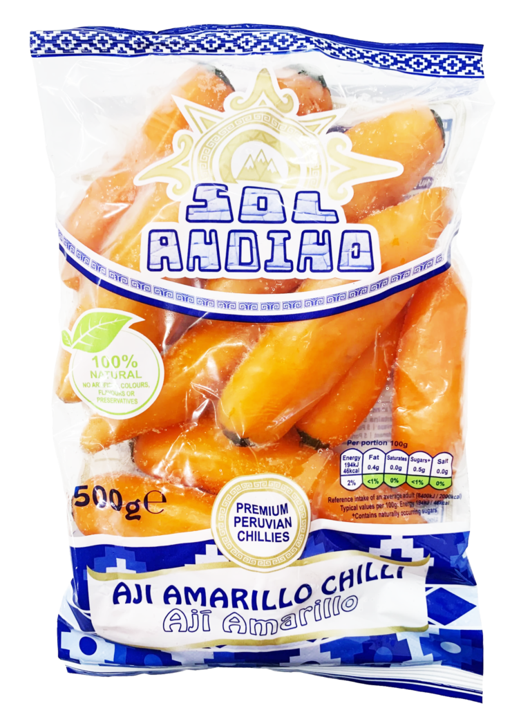 Peruvian Yellow Chilli – Aji Amarillo Peruano Sol Andino 500g – Nature ...