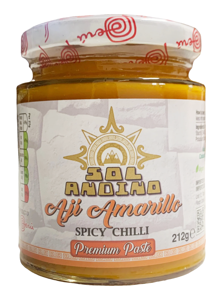 Sol Andino Yellow (Spicy) Chilli Paste – Pasta de Aji Amarillo (Picante ...